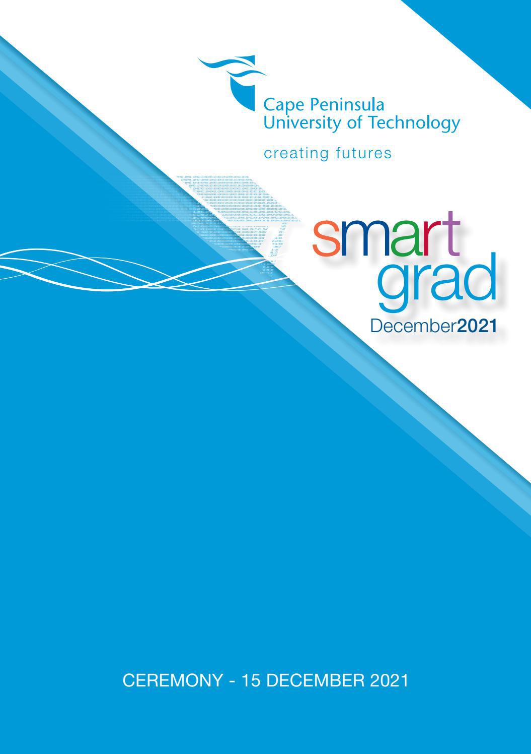 CPUT Smartgrad - December 2021 by Cape Peninsula University of ...