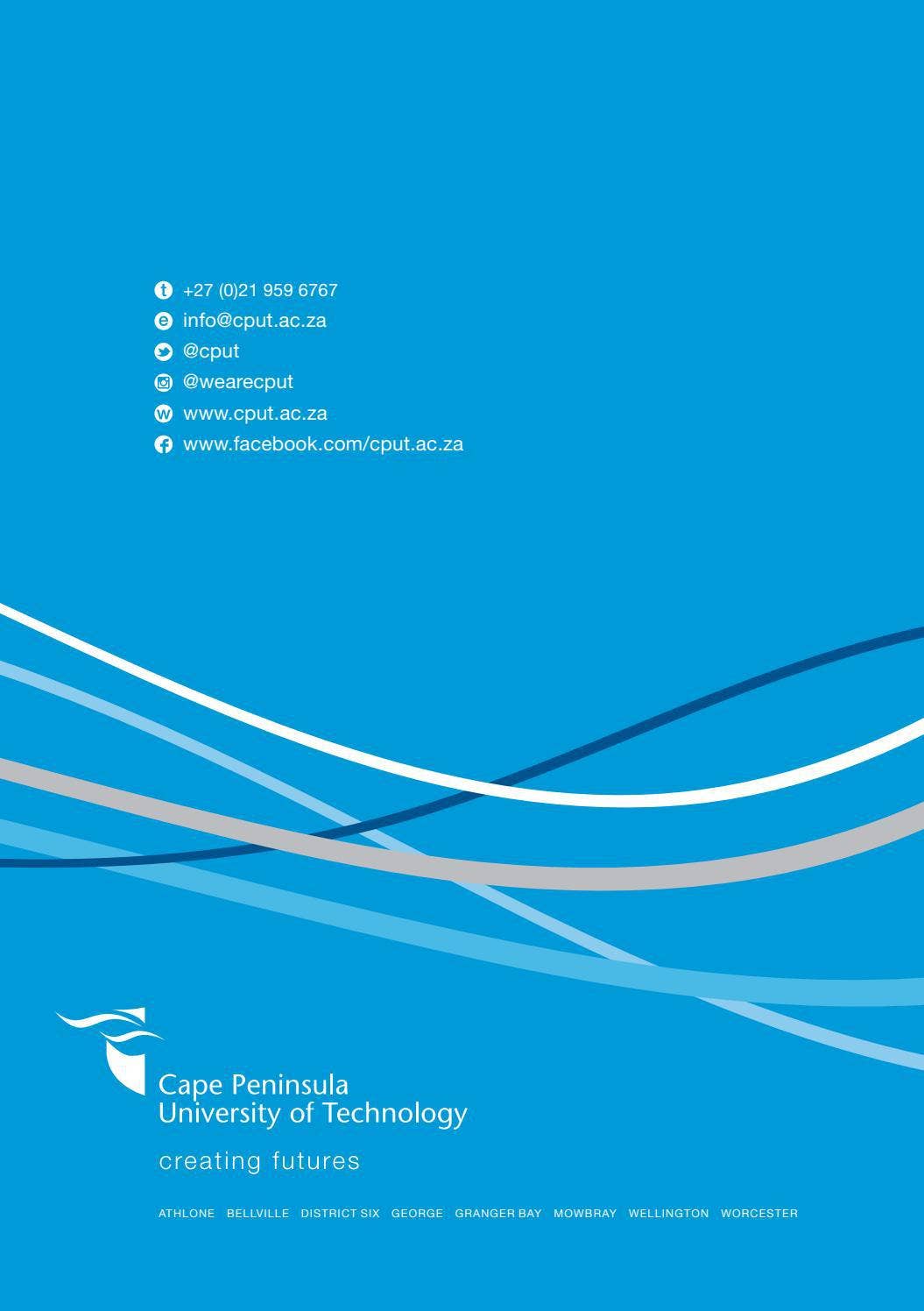 CPUT Smartgrad - December 2021 by Cape Peninsula University of ...