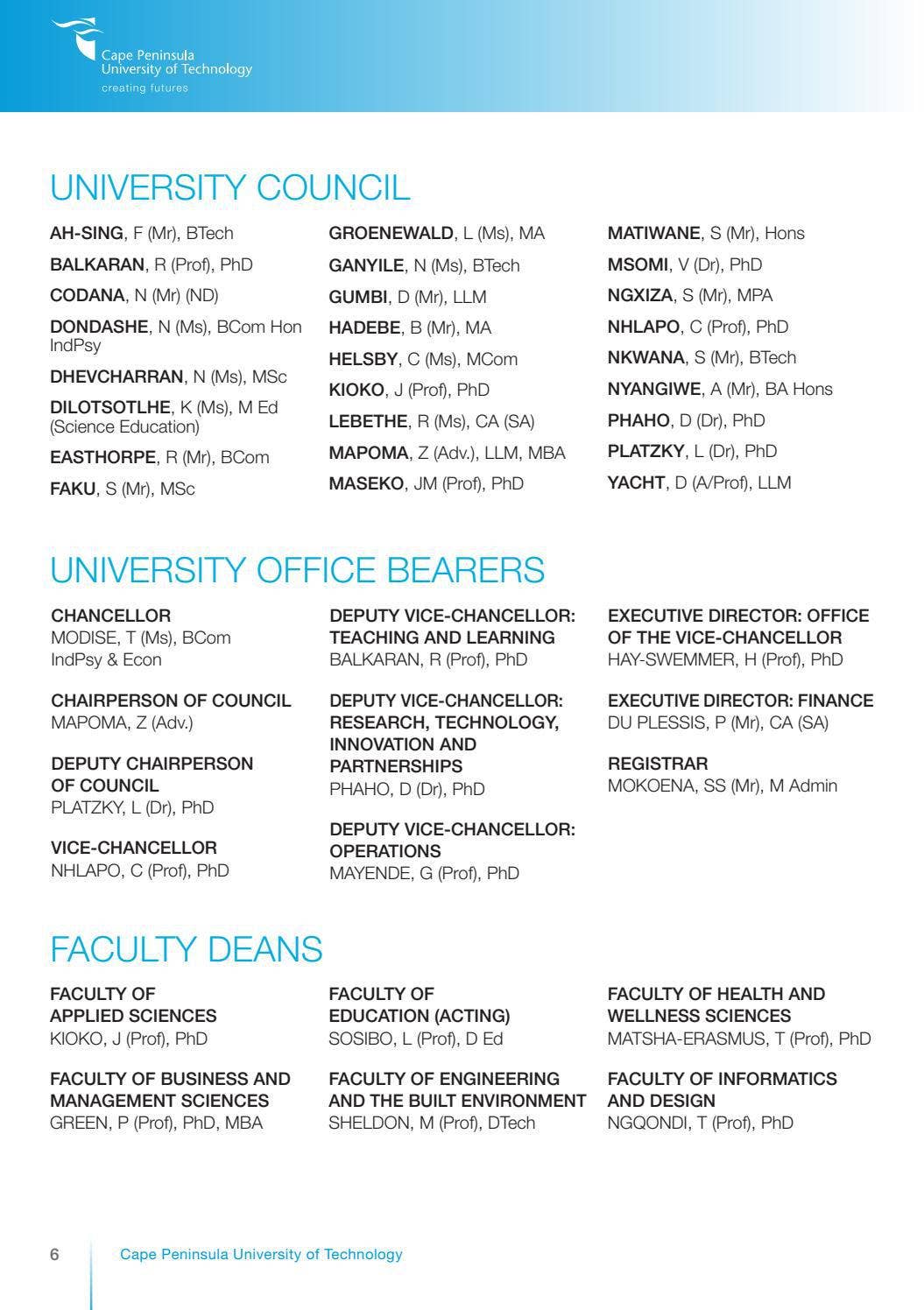 CPUT Smartgrad - December 2021 by Cape Peninsula University of Technology - Issuu