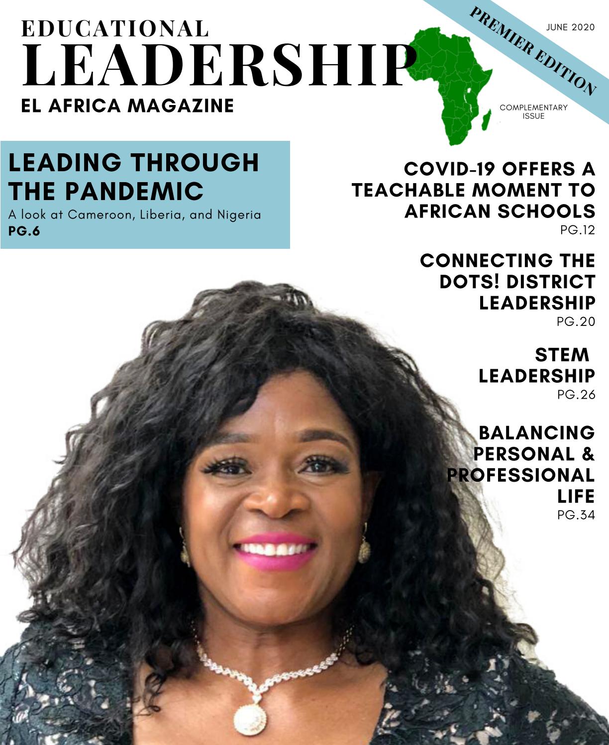 Educational Leadership Africa Magazine | Issue 1 by Ada Omile - Issuu
