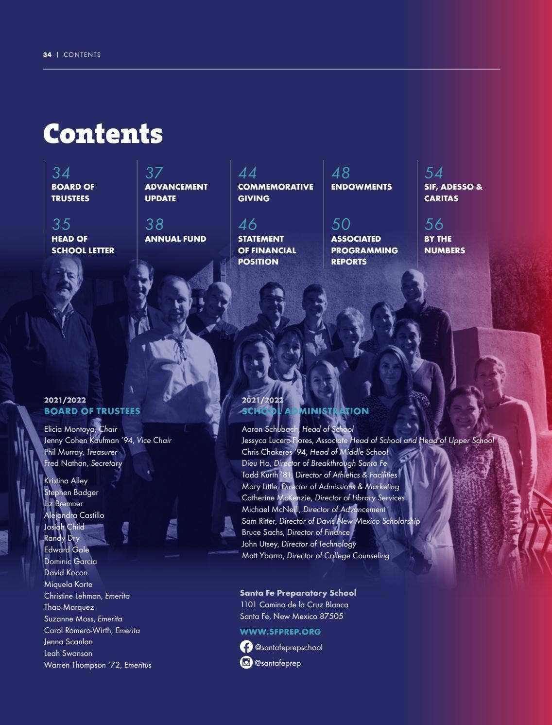 Santa Fe Prep Magazine - Fall 2021 by Santa Fe Prep - Issuu