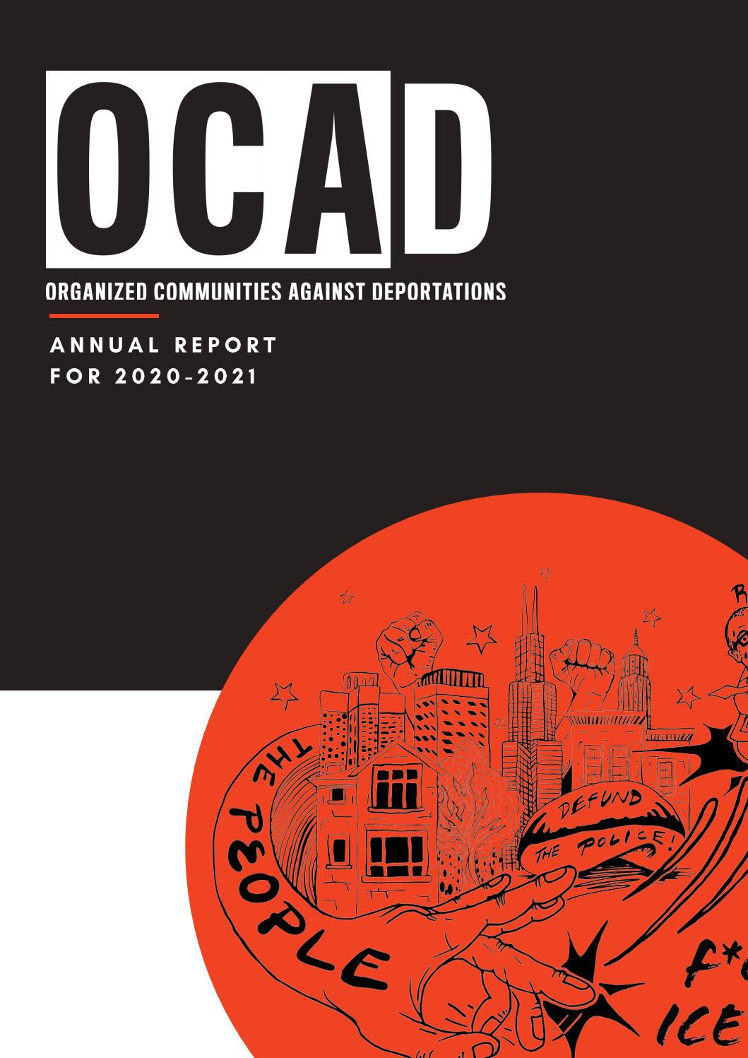 OCAD Annual Report 2021 by ocad_chi - Issuu
