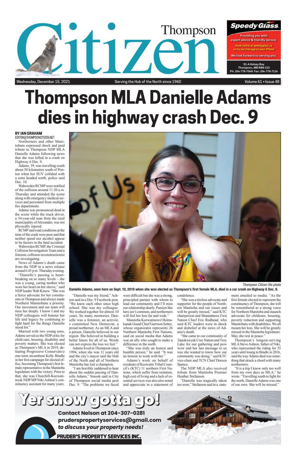 December 15 2021 by Thompson Citizen - Issuu