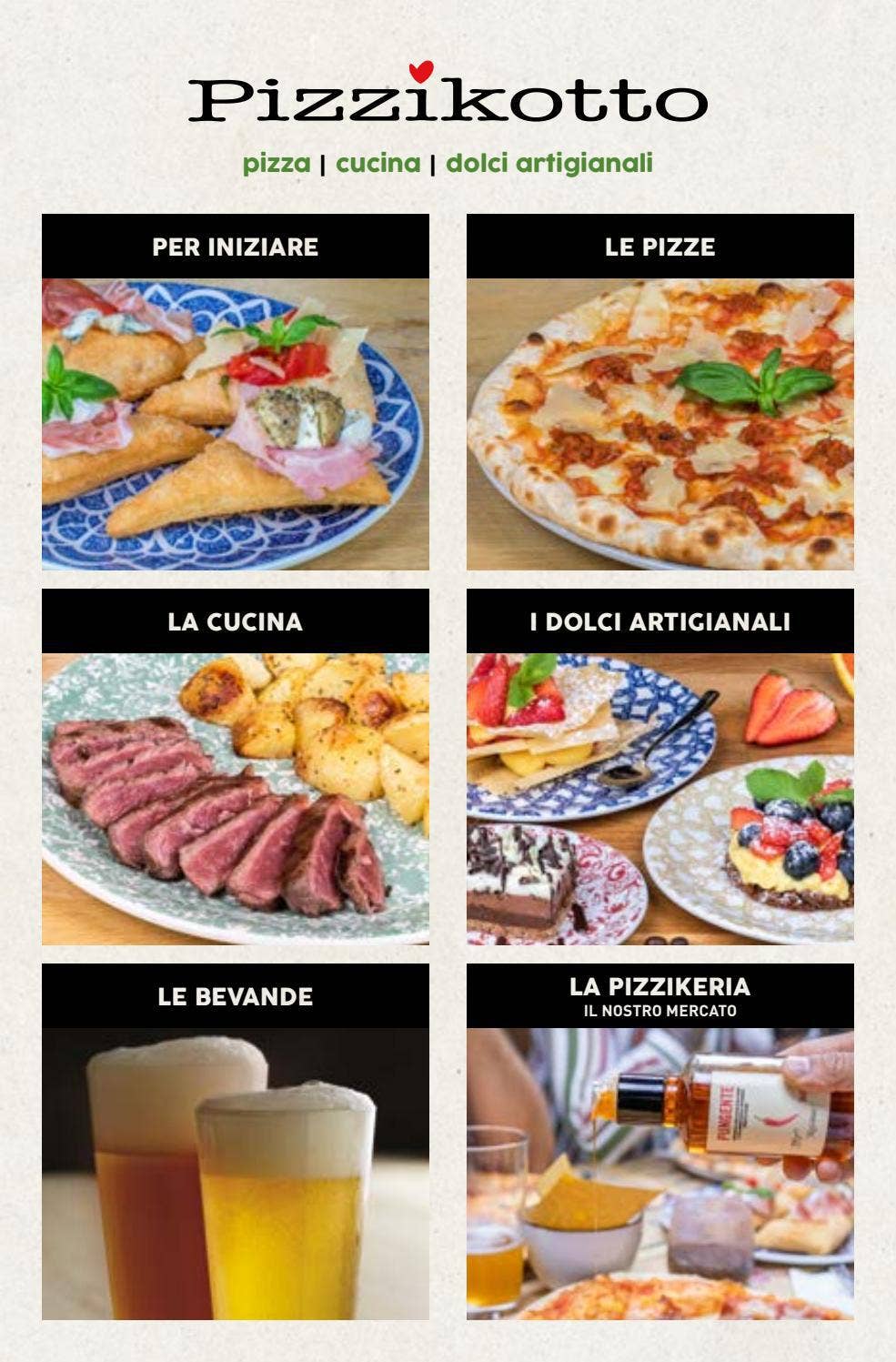 Pizzikotto Menu by cigierre - Issuu