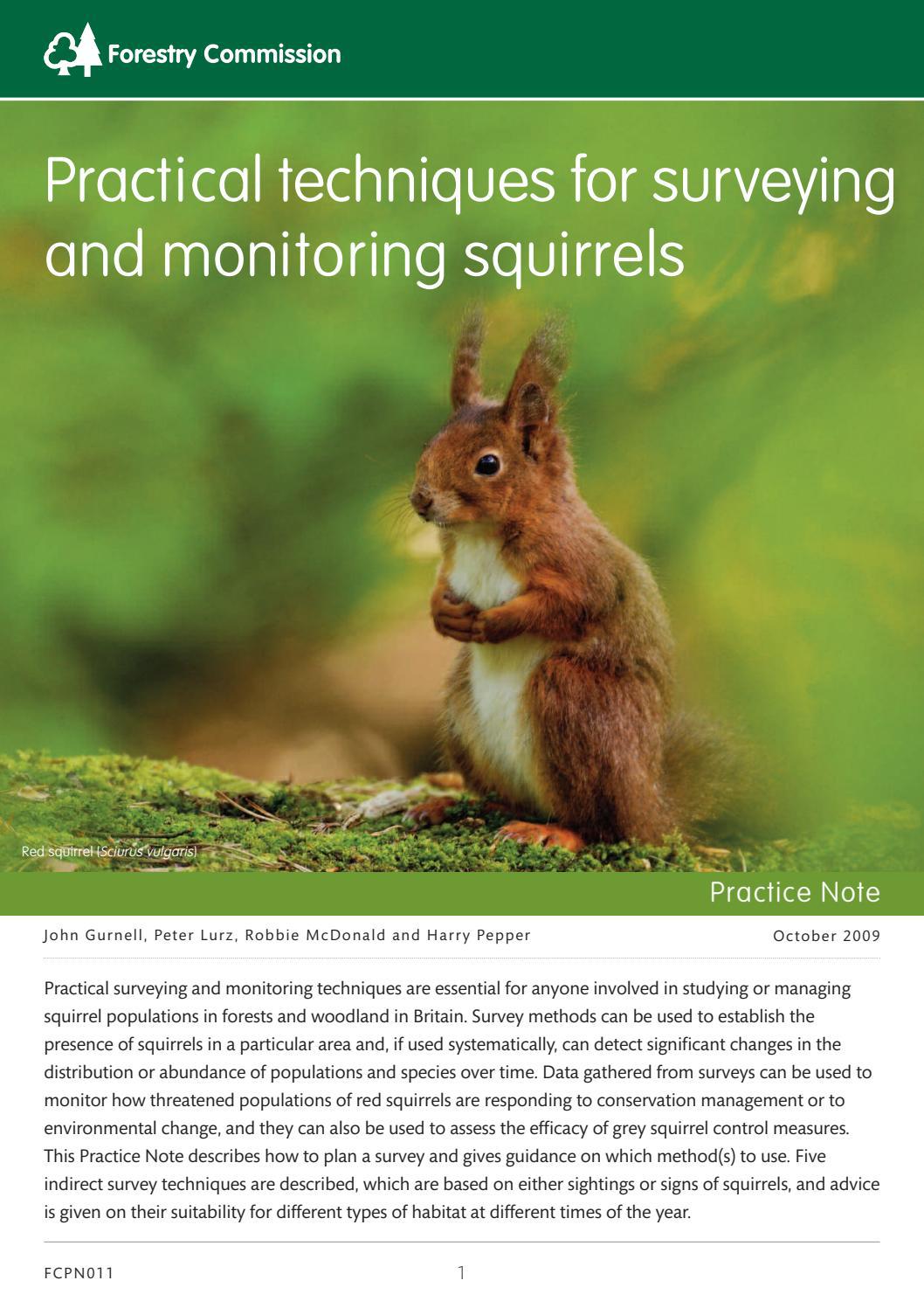 Forest Research - Practical techniques for surveying and monitoring ...