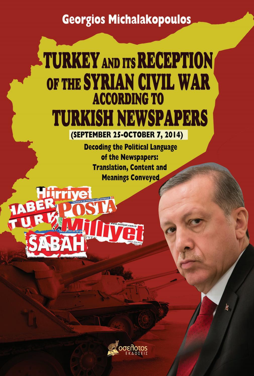 Turkey and its reception of the Syrian Civil War according to turkish ...