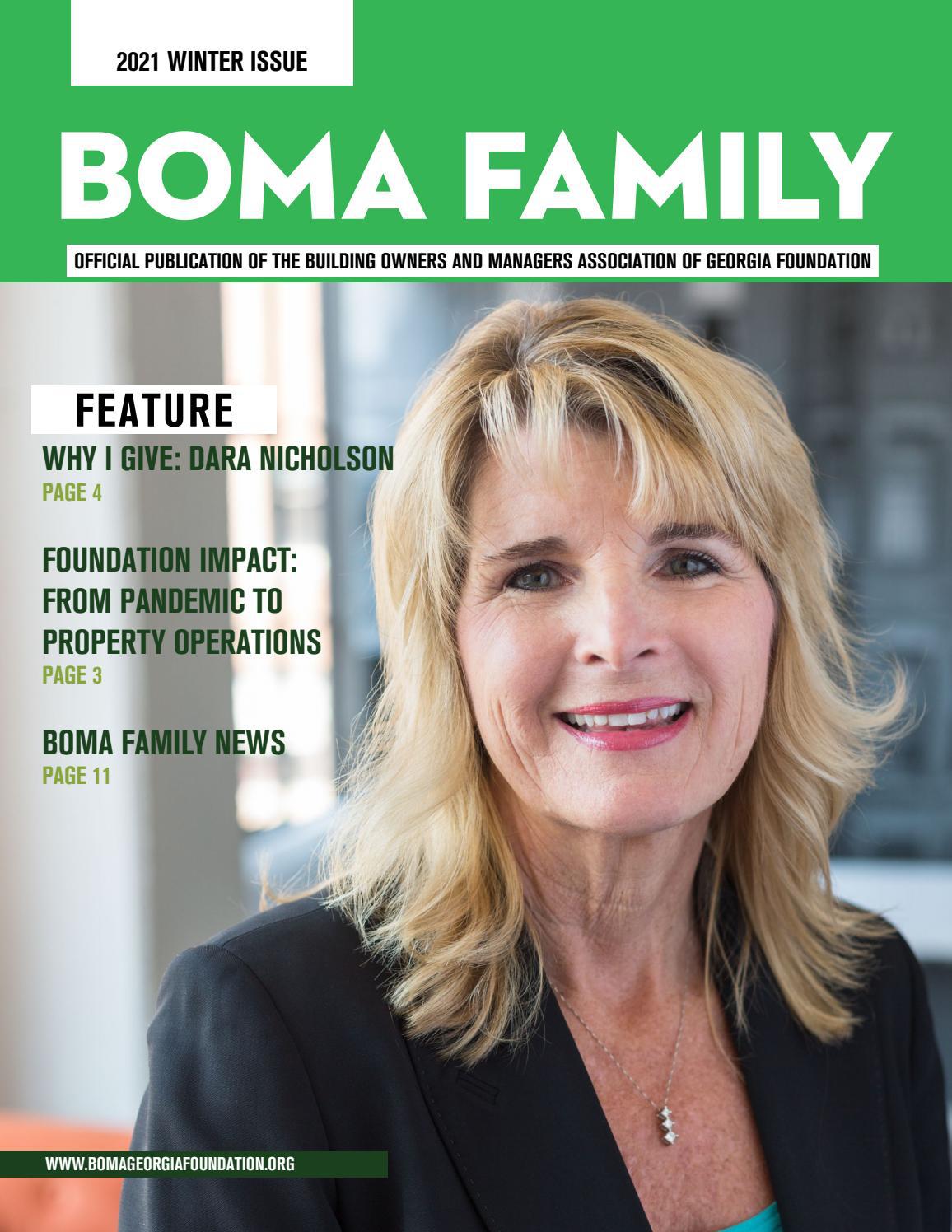 2021 Winter BOMA Family by Editor - Issuu