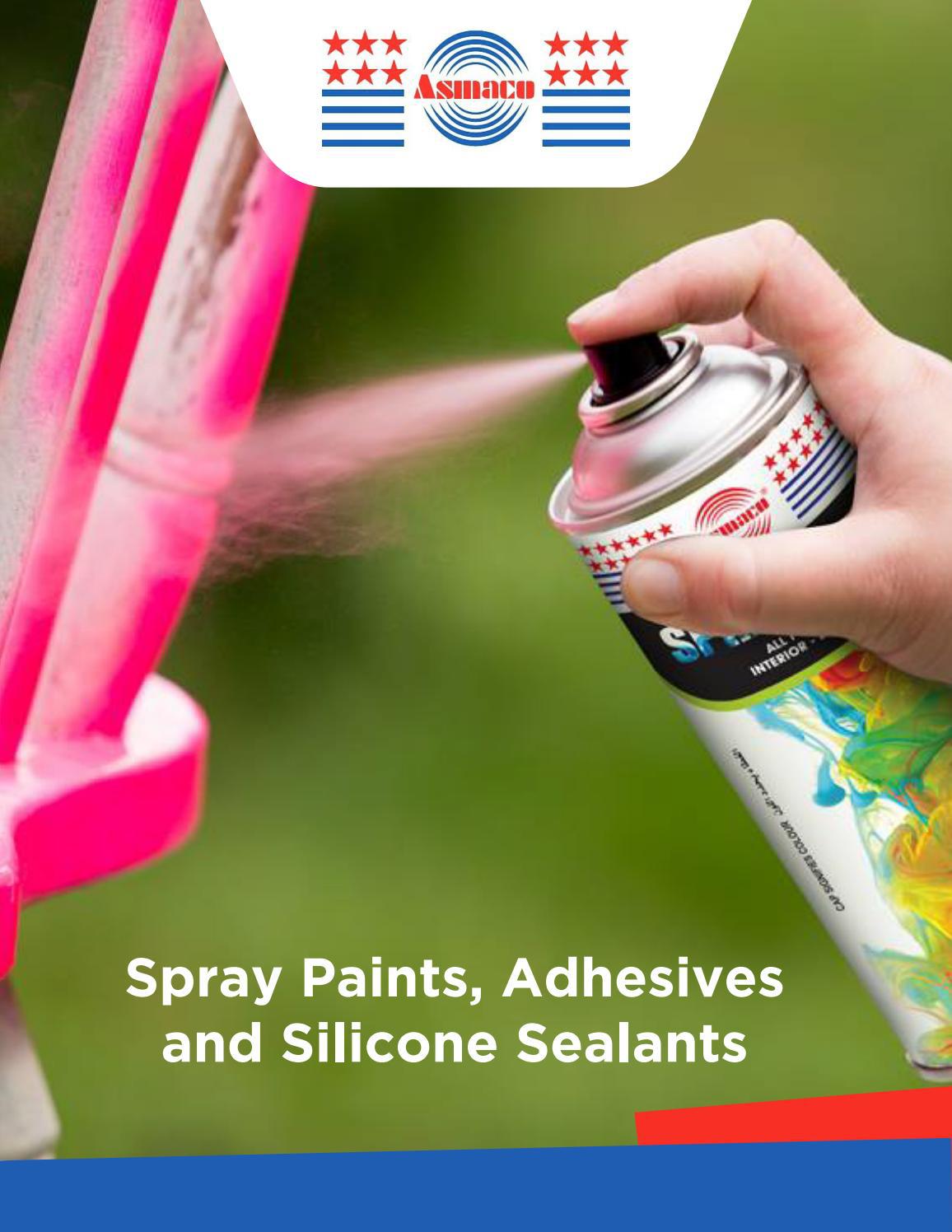 Asmaco® Spray Paints, Adhesives and Silicone Sealants Catalog by Sedco ...