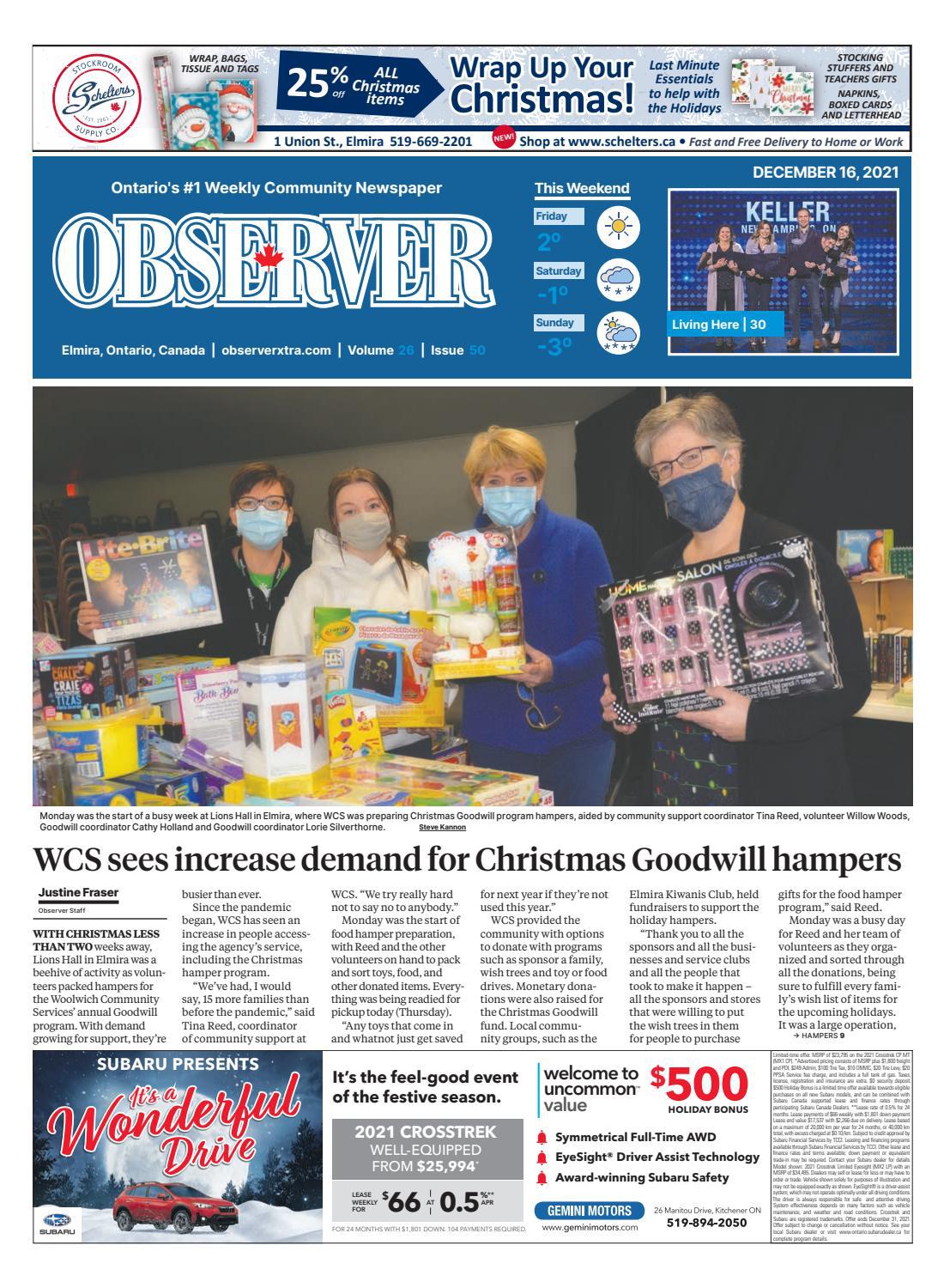 December 16, 2021 by Woolwich Observer - Issuu
