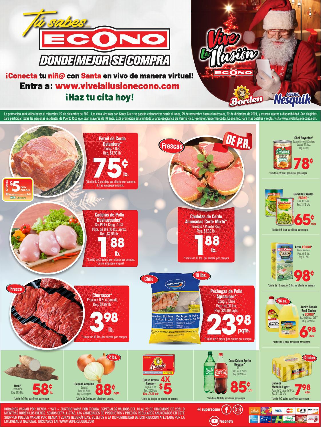 ECONO, Valido Diciembre 16-22 by El Vocero de Puerto Rico - Issuu