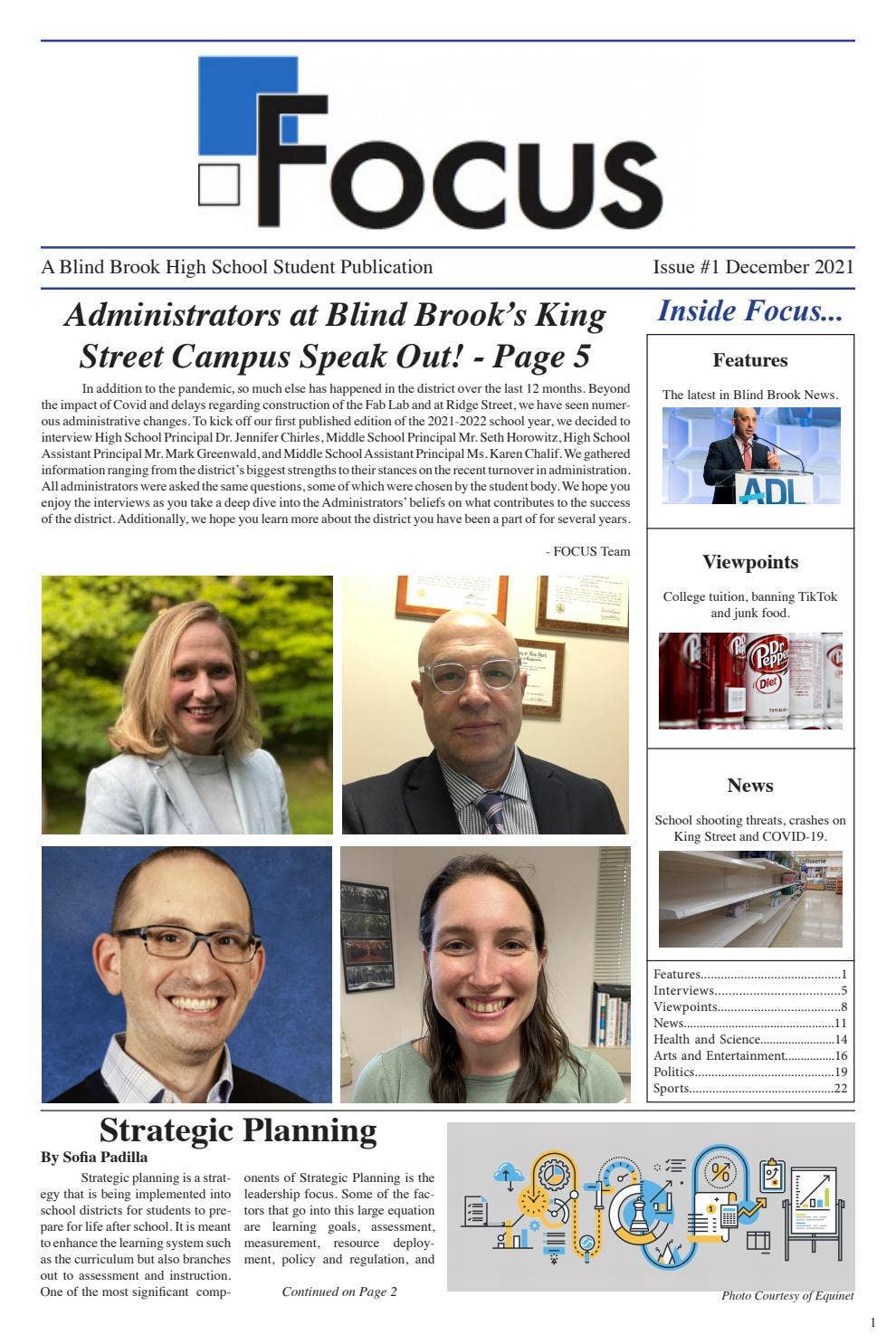 2021 FOCUS Issue #1 by BBHS Focus - Issuu