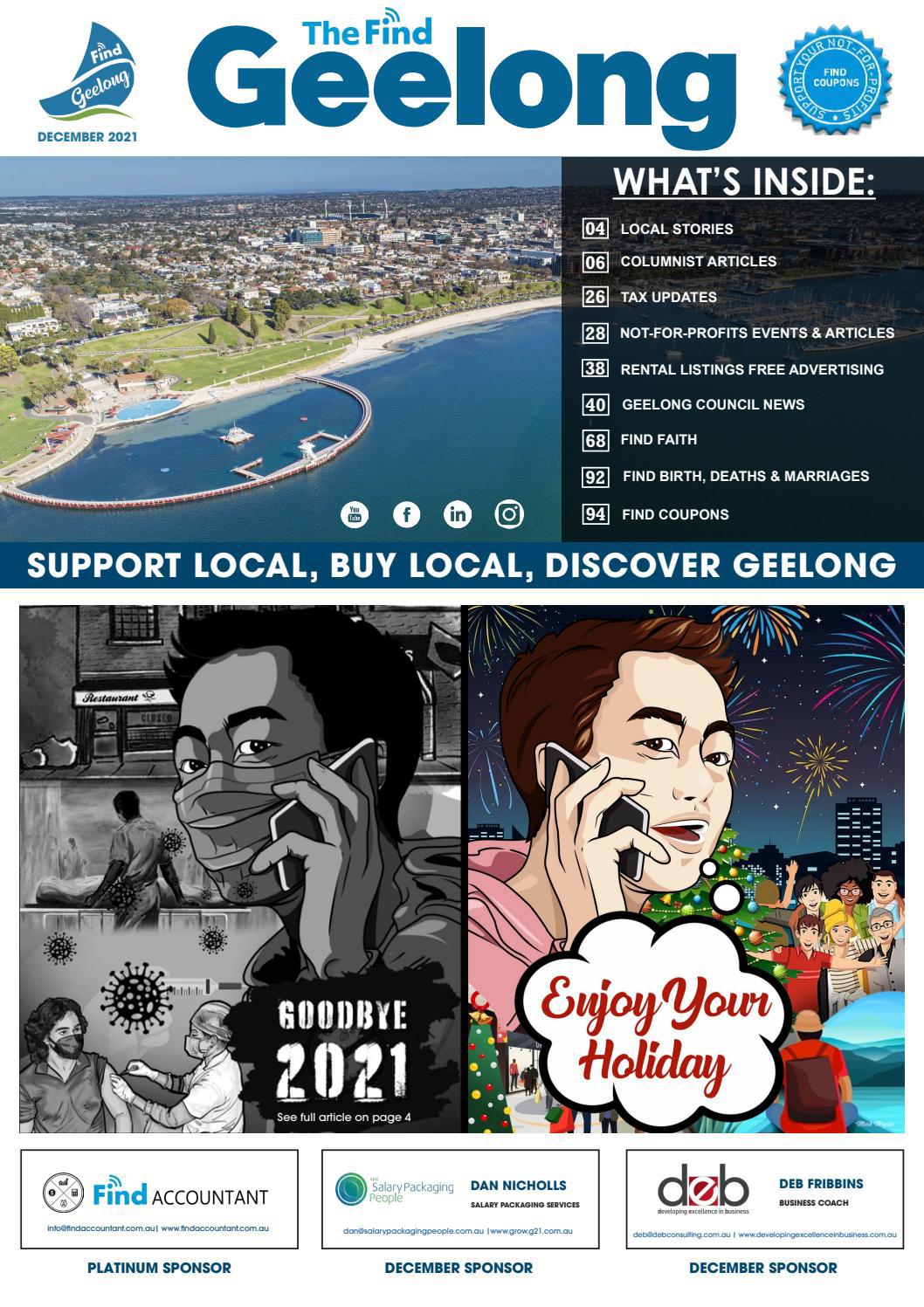 Find Geelong 2021 - December Edition by Find - Issuu