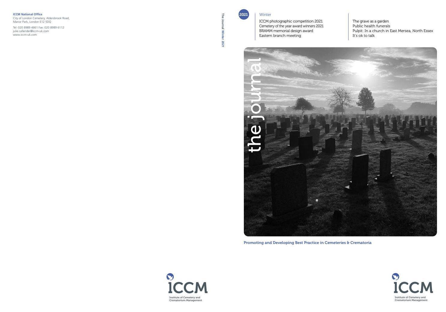 ICCM Winter 2021 Journal by institutecemandcrem - Issuu