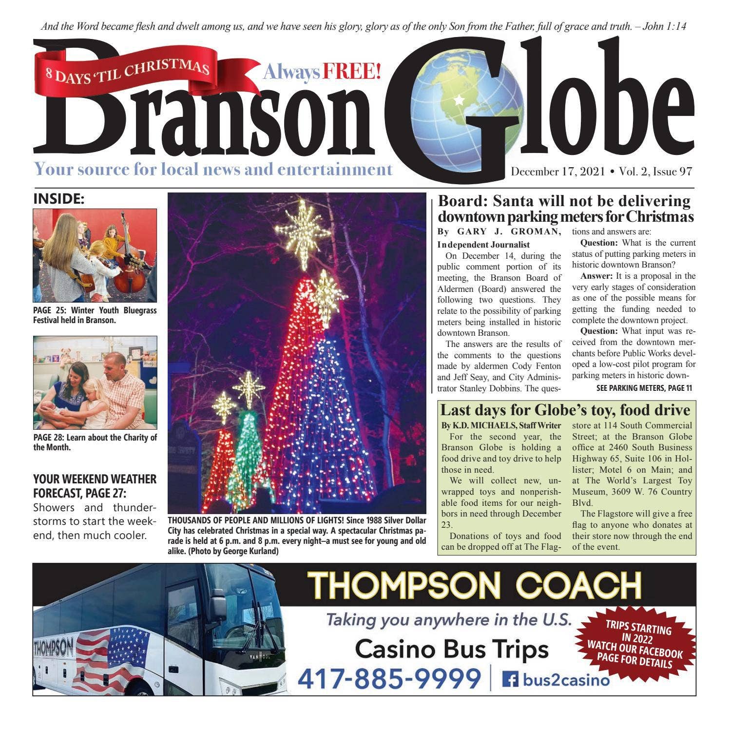 Branson Globe, December 17, 2021 by bransonglobe - Issuu