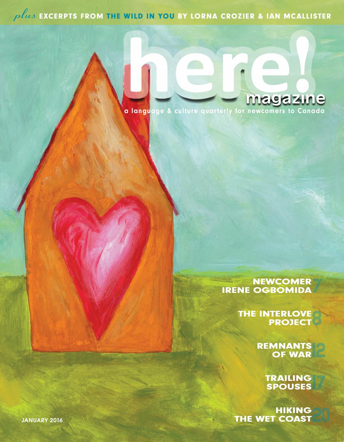 Here! Magazine Winter 2015/16 by Here Magazine - Issuu