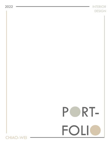 Chiao-Wei Huang Portfolio by Joy Huang - Issuu