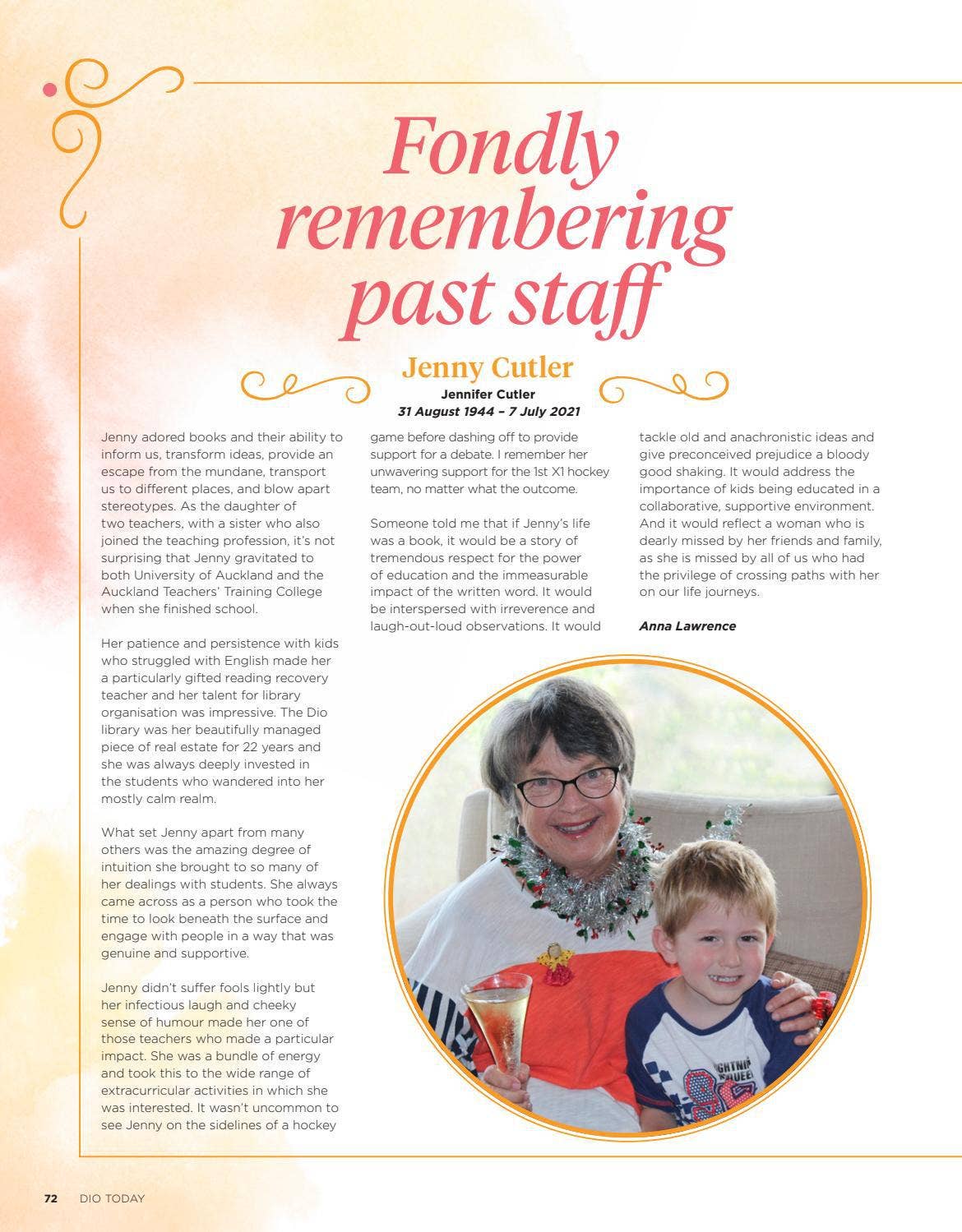 Dio Today December 2021 by Diocesan School for Girls - Issuu