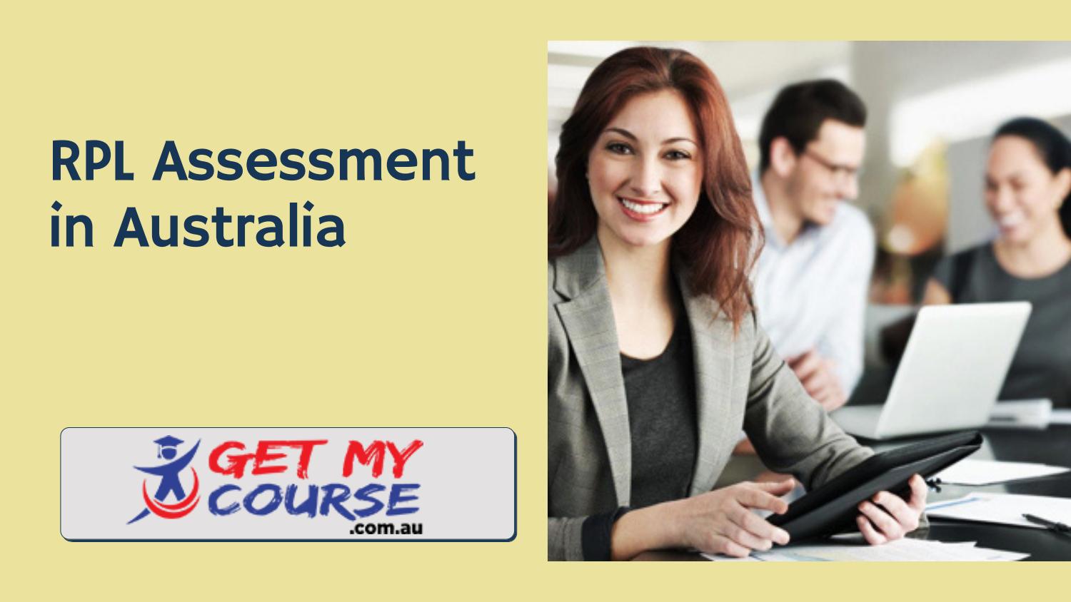 RPL Assessment in Australia by Get My Course - Issuu