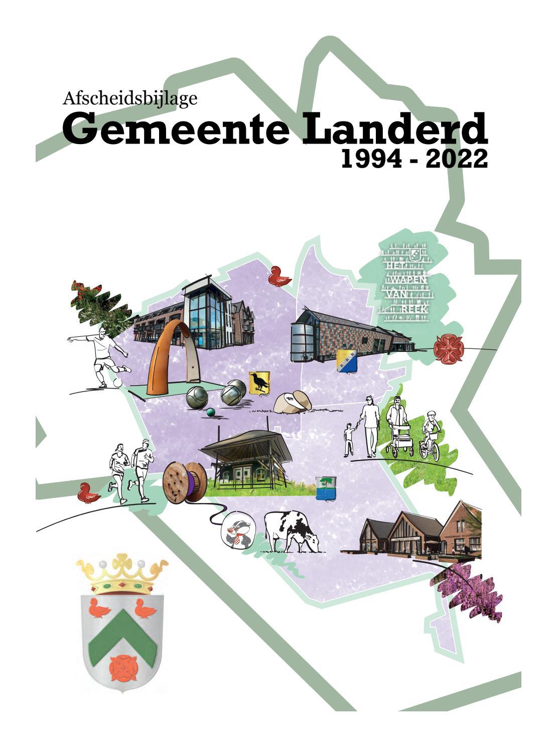 Afscheidsbijlage Gemeente Landerd 1994-2022 by Arenalokaal - Issuu