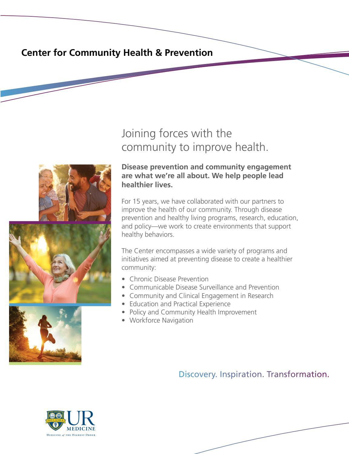 Center for Community Health & Prevention Overview by University of ...