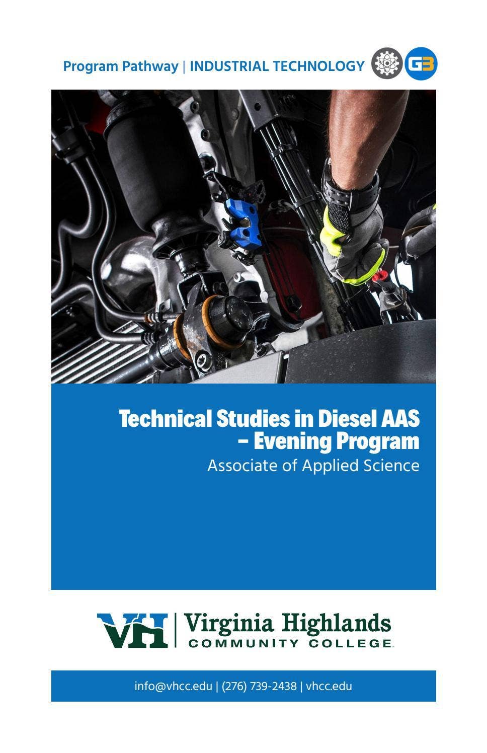 Technical Studies in Diesel (Evening Program) | VHCC by Virginia ...
