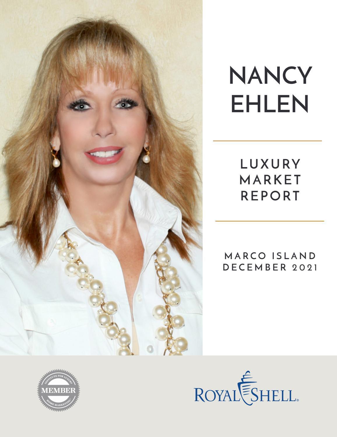 Nancy Ehlen Luxury Market Report DEC 2021 by The Report Group - Issuu