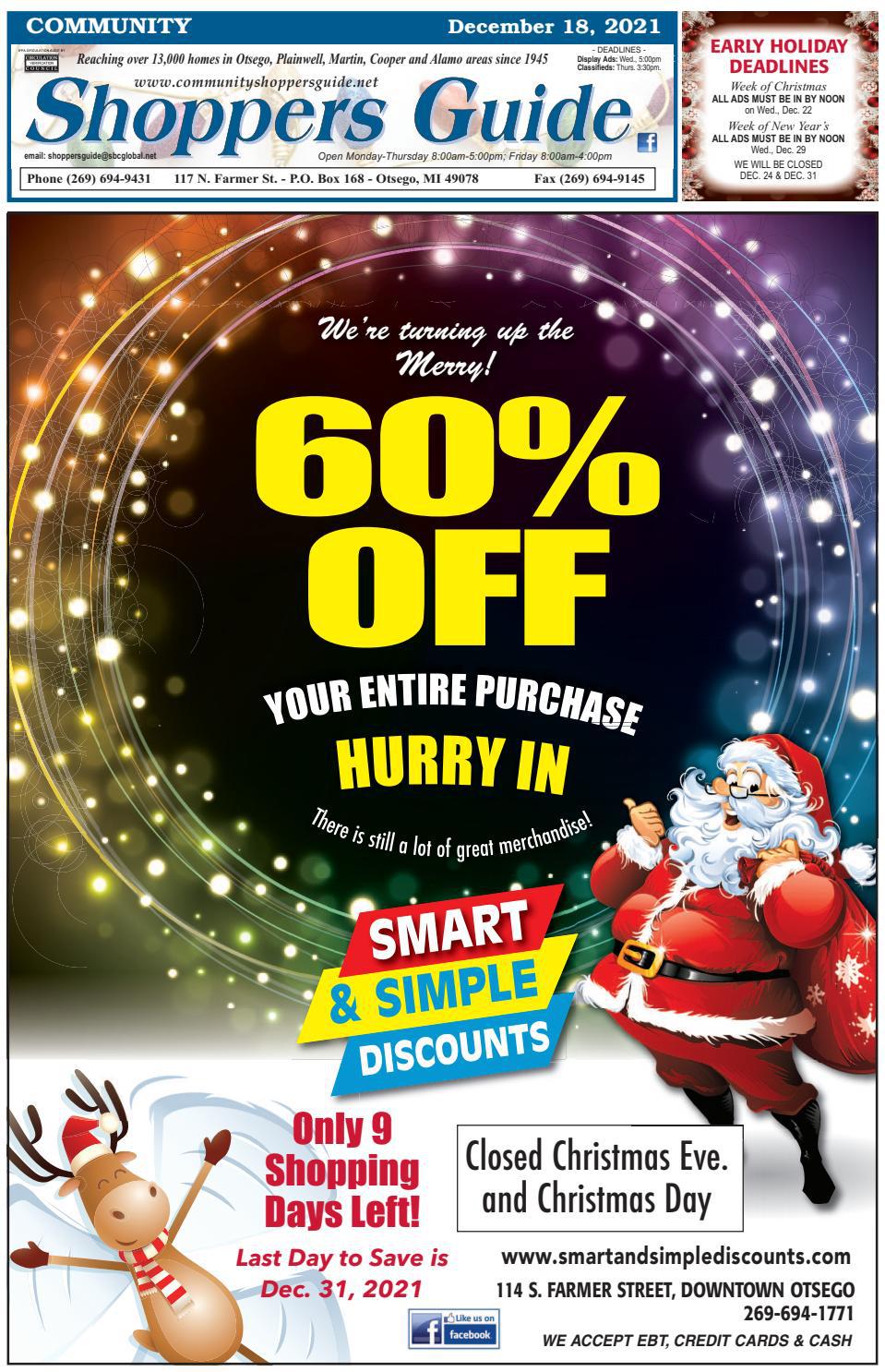 12 18 21 shoppersguide web by Community Shoppers Guide - Issuu