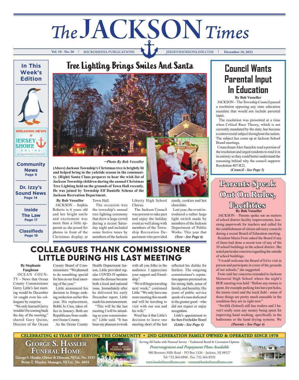 2021-12-18 - The Jackson Times by Jersey Shore Online - Issuu