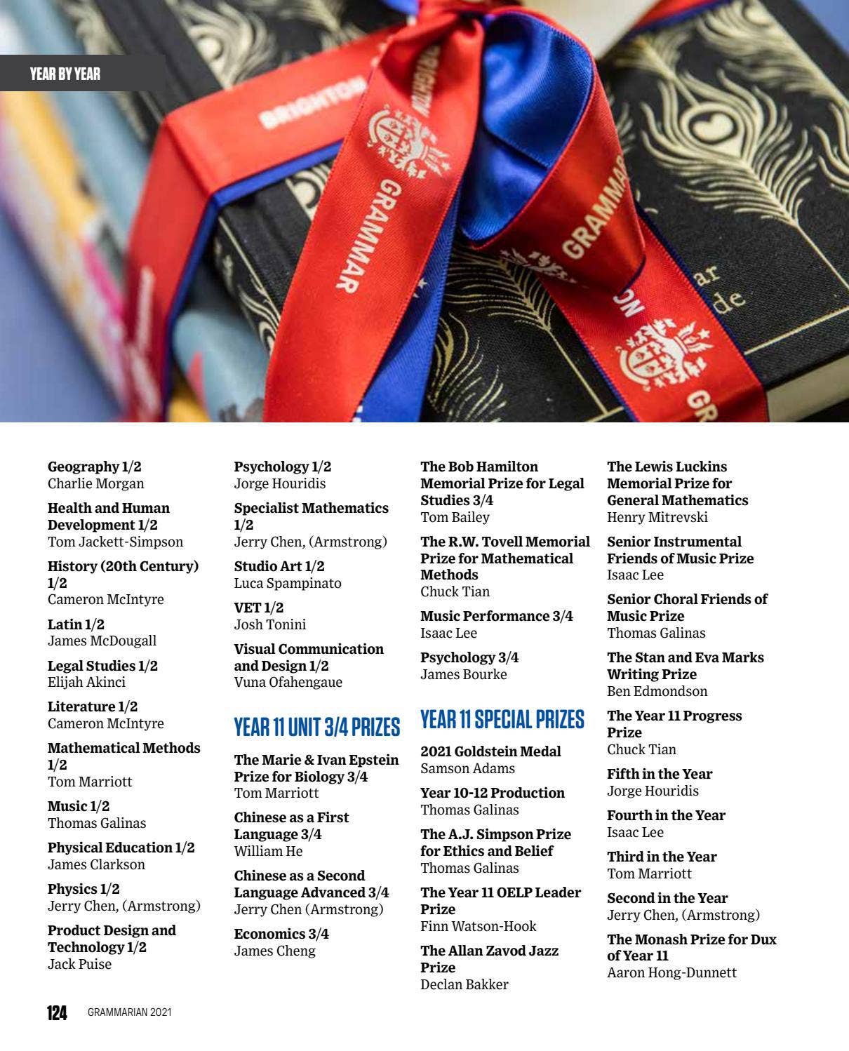 Grammarian 2021 by Brighton Grammar School - Issuu