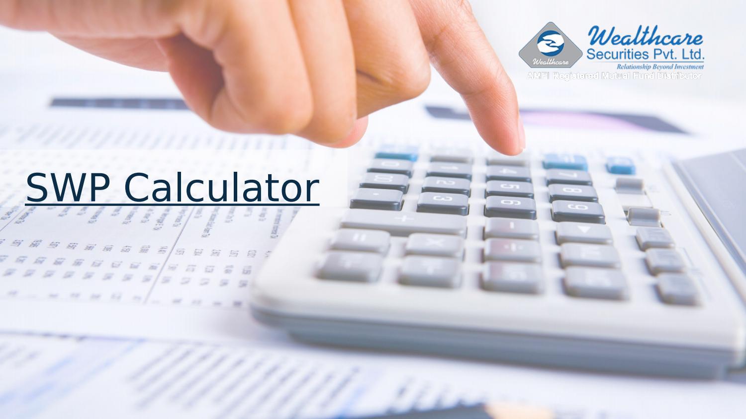 SWP Calculator by wcsecurities - Issuu