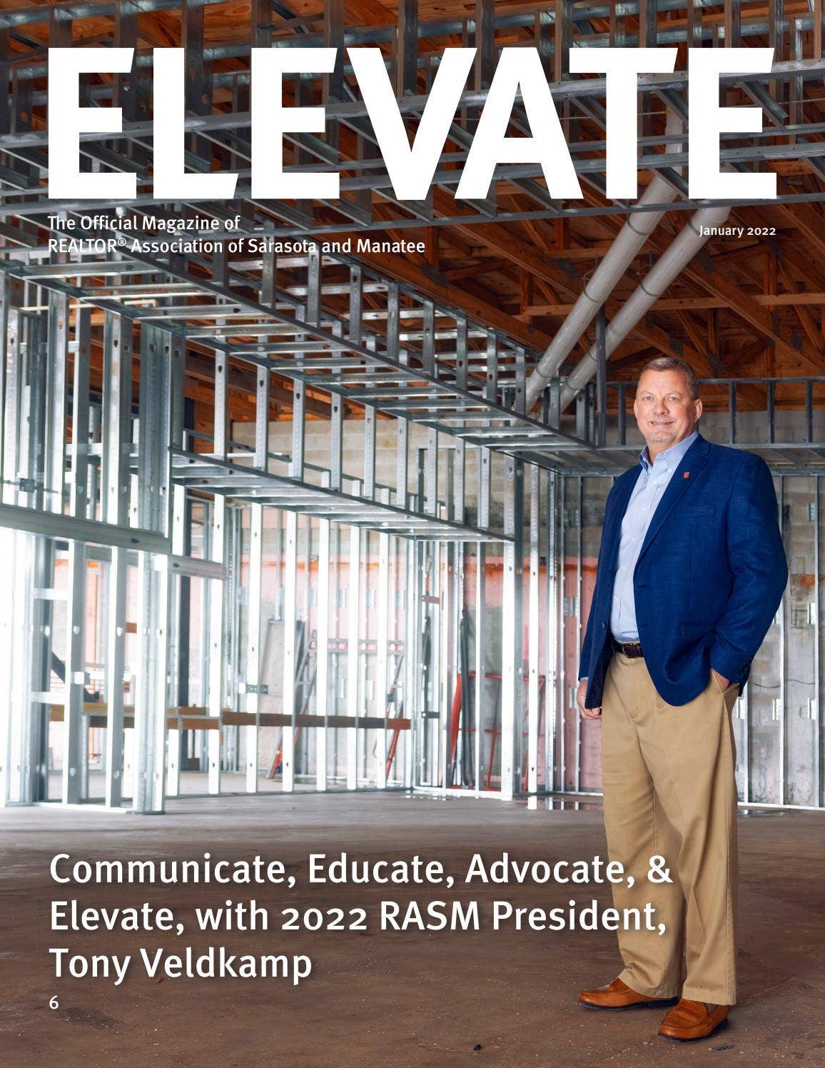 ELEVATE Magazine - RASM - January 2022 Issue by REALTOR® Association of Sarasota and Manatee - Issuu