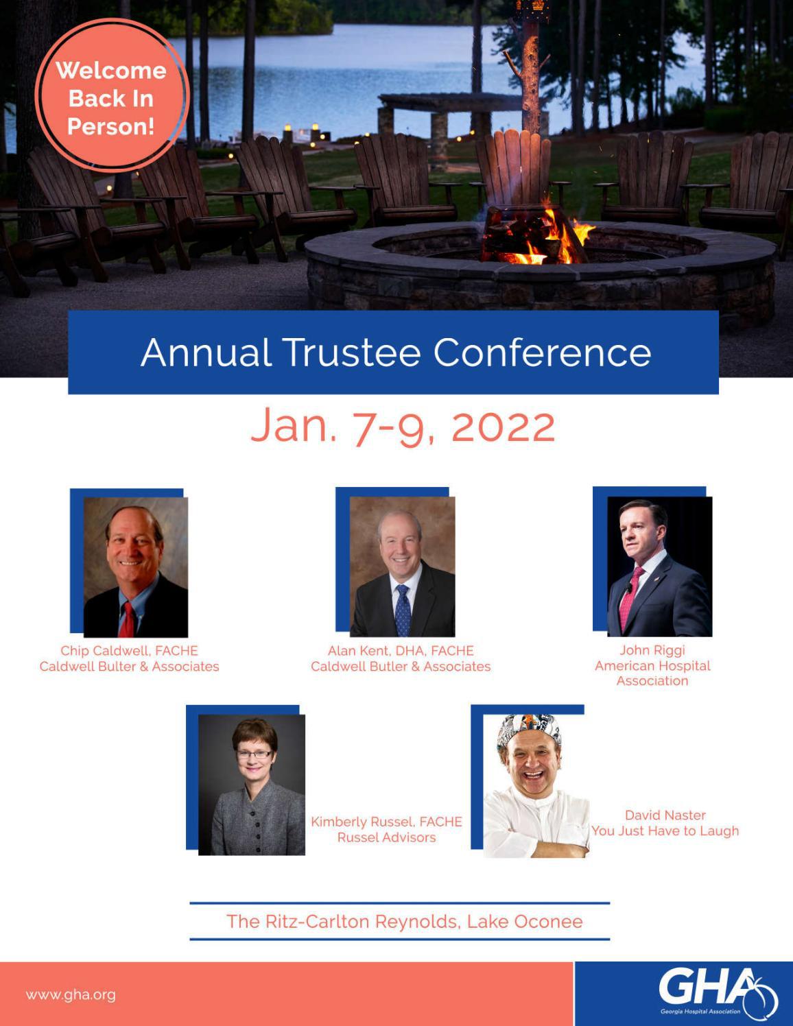 2022 Annual Trustee Conference by Georgia Hospital Association - Issuu