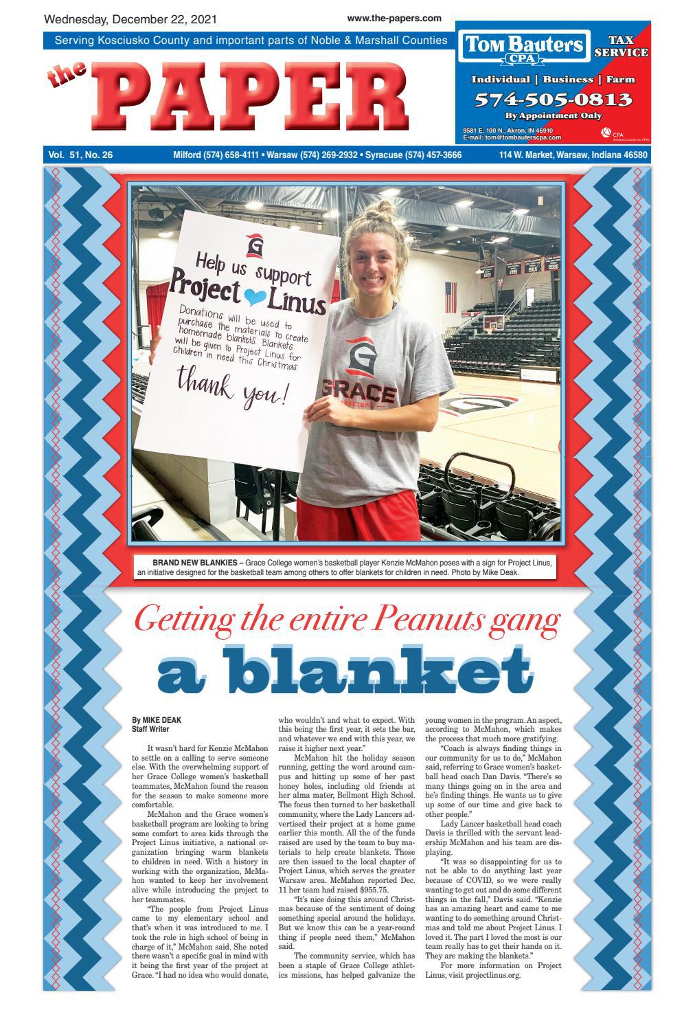 the Paper - Kosciusko County Edition - December 22, 2021 by The Papers Inc. - Issuu