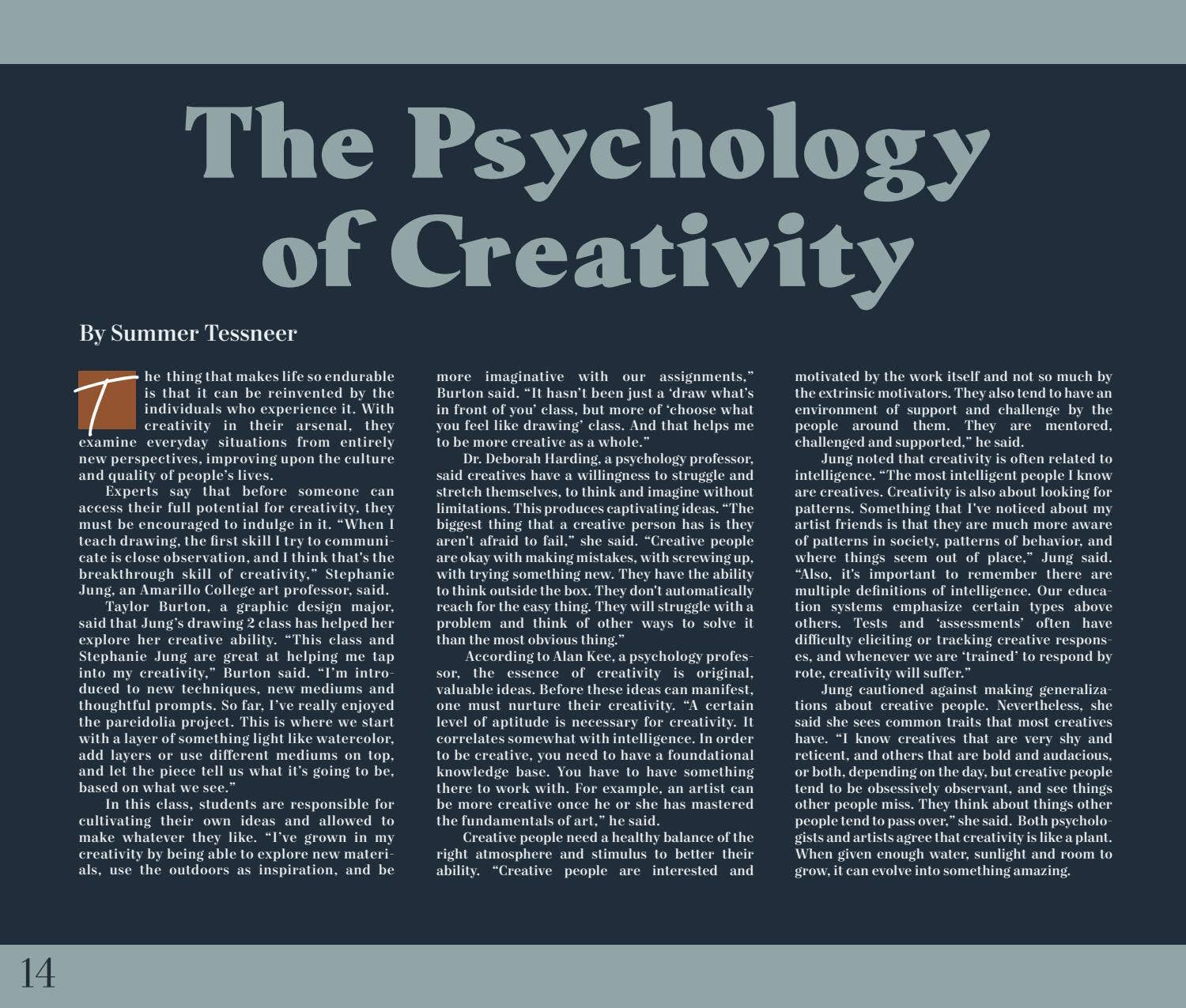 The Psychology of Creativity by Amarillo College - Issuu