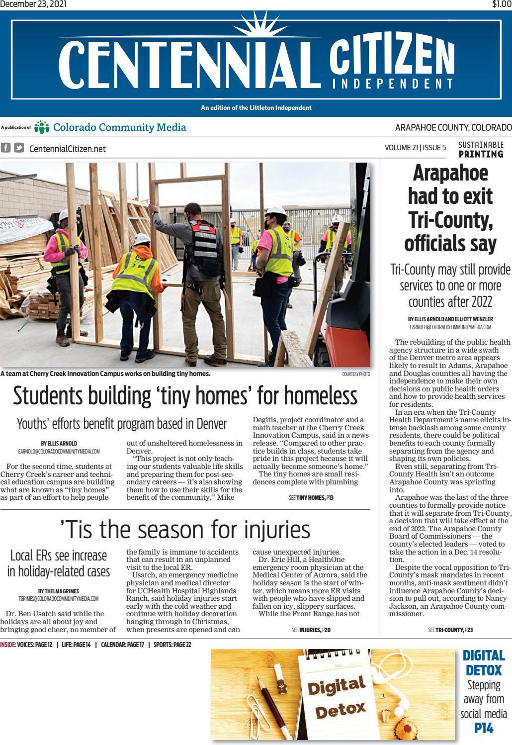 Centennial Citizen 122321 by Colorado Community Media - Issuu