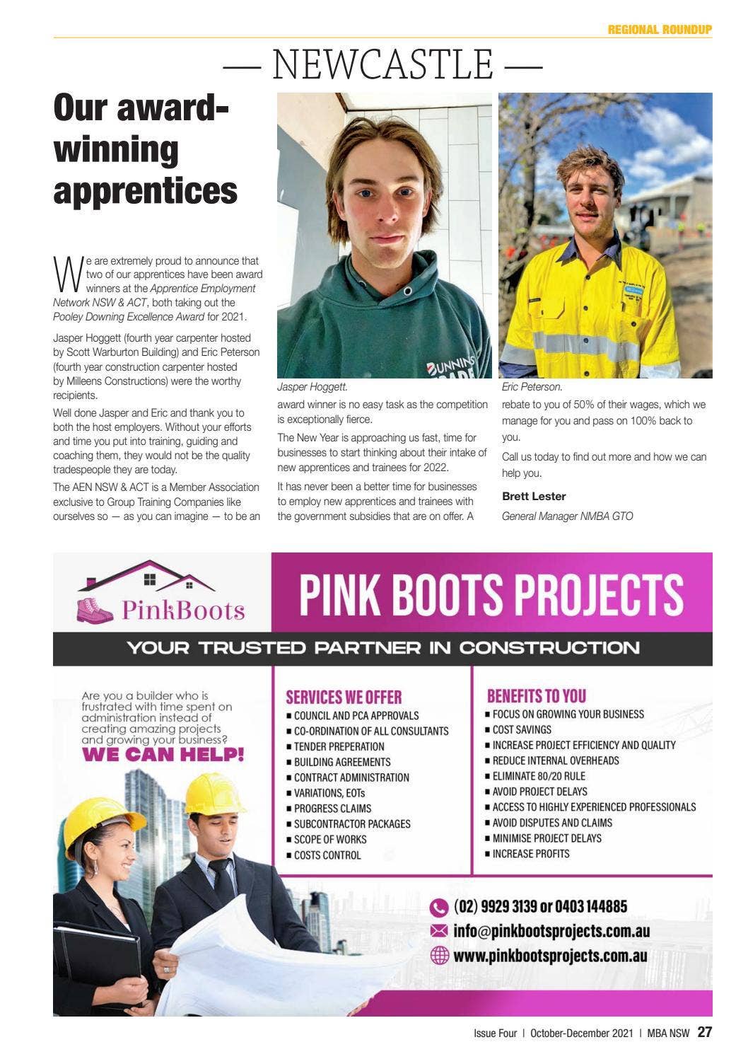 Master Builder NSW October - December 2021 by News Corp Custom ...