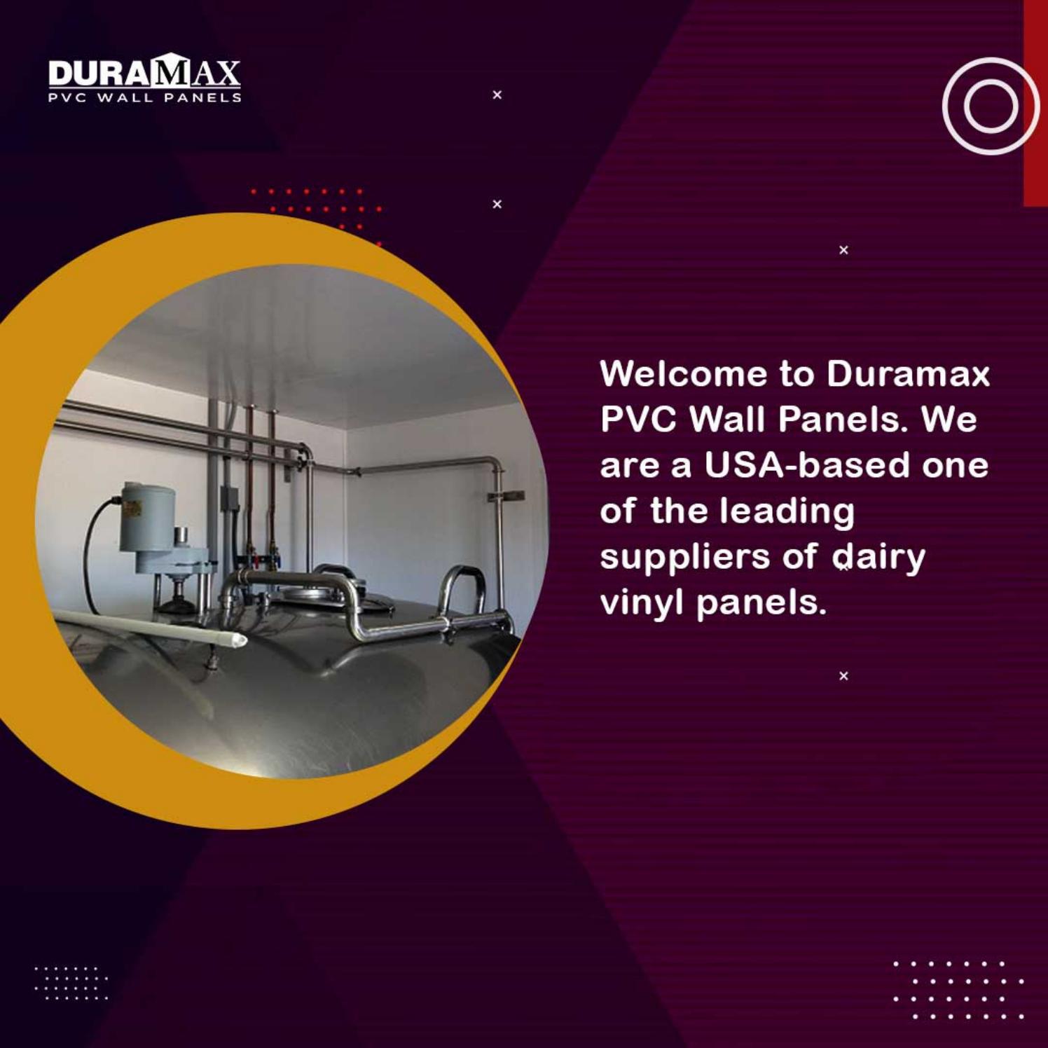 Secure Your Dairy Parlor Innovatively with Duramax PVC Wall Panels by ...