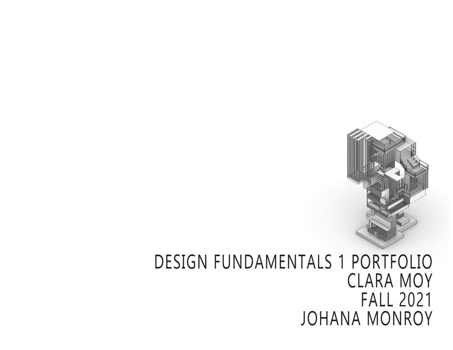 Clara Moy: Design Fundamentals 1 Portfolio by Clara Moy - Issuu