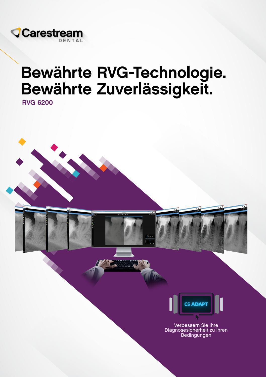 Carestream Dental - RVG 6200 - Produktbroschüre by Henry Schein Dental ...