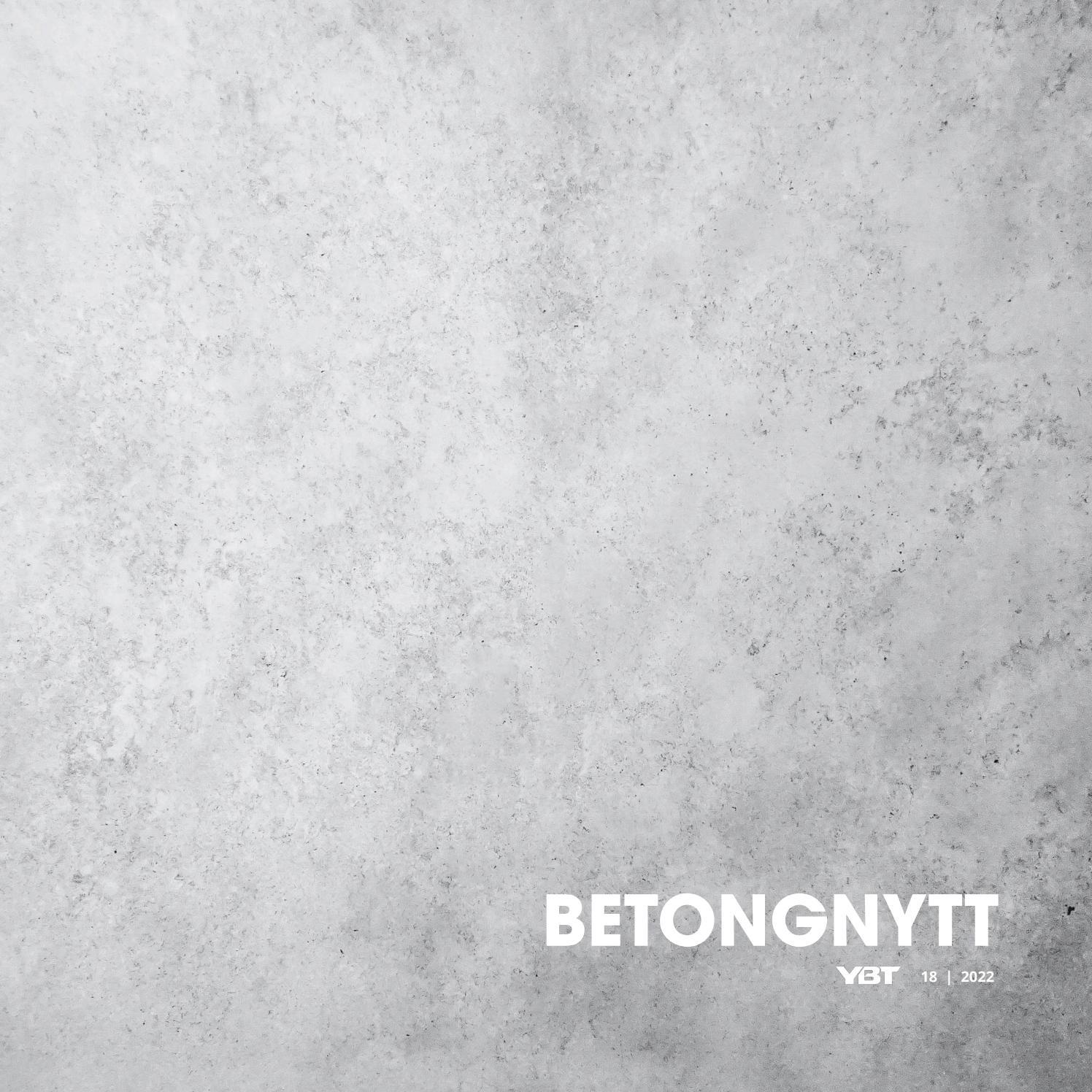 Betongnytt 18 by YBT Oy - Issuu