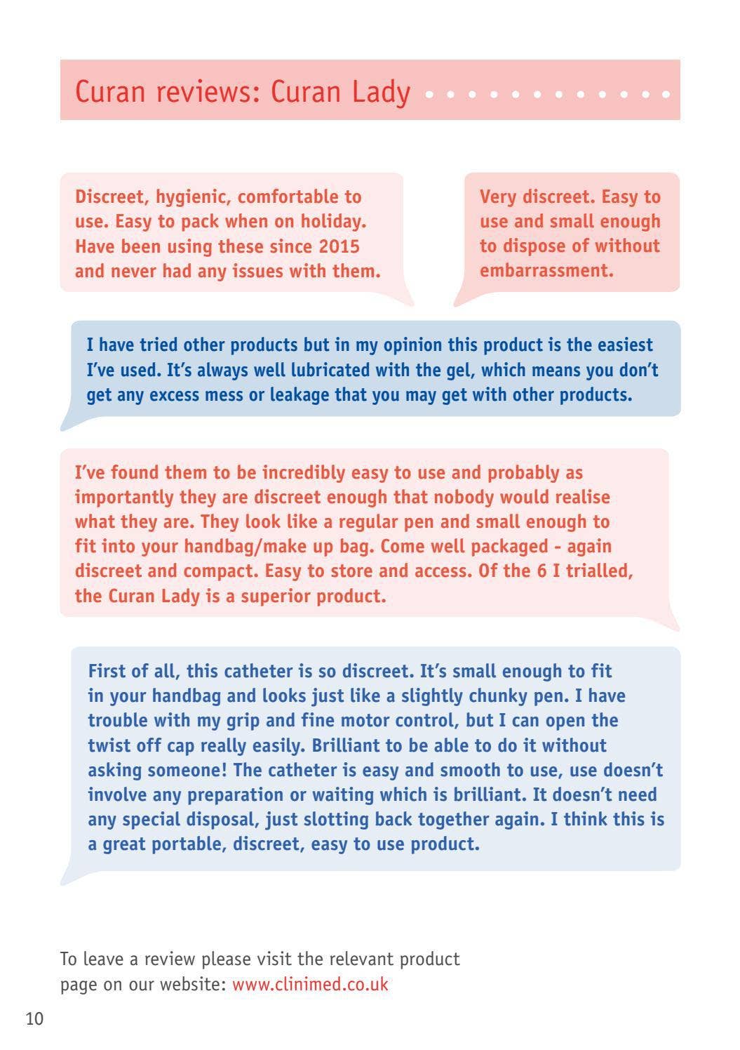 Curan Lady Patient Booklet by SecuriCare - Issuu