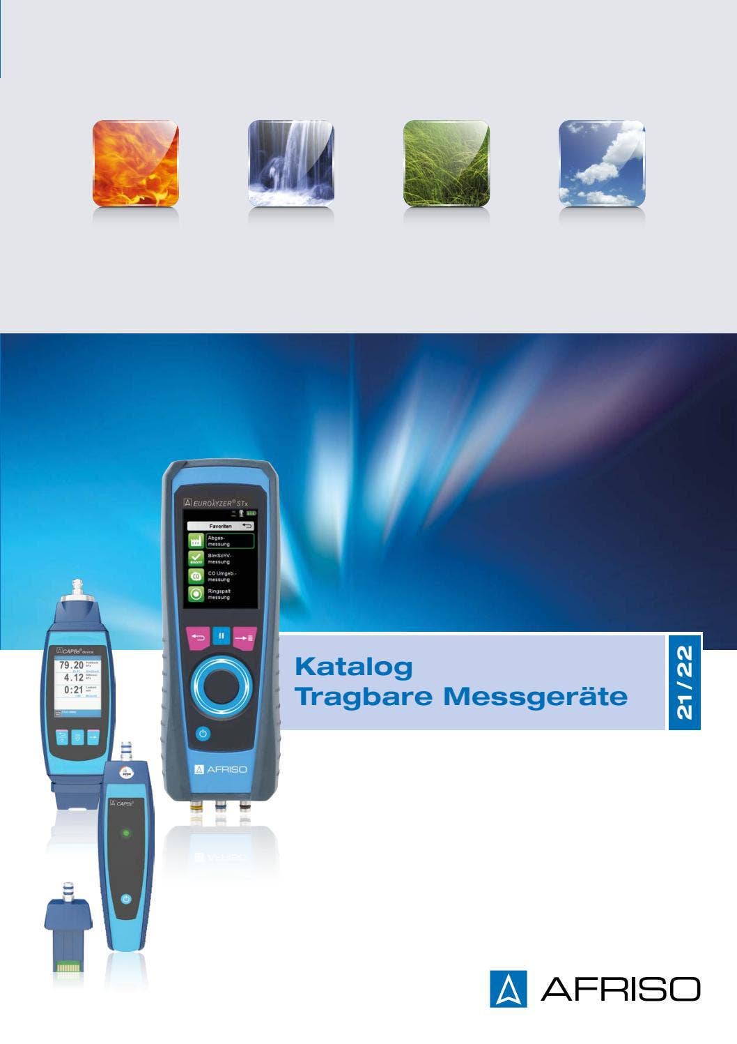 AFRISO Katalog Tragbare Messgeräte 2021/22 by AFRISO-EURO-INDEX GmbH ...