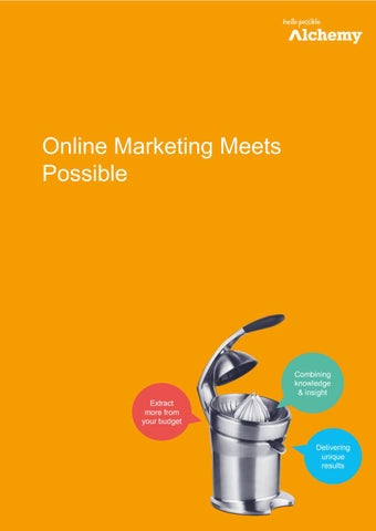 AlchemyInteractive The Web Design Agency by Alchemy Interactive Ltd. - Issuu