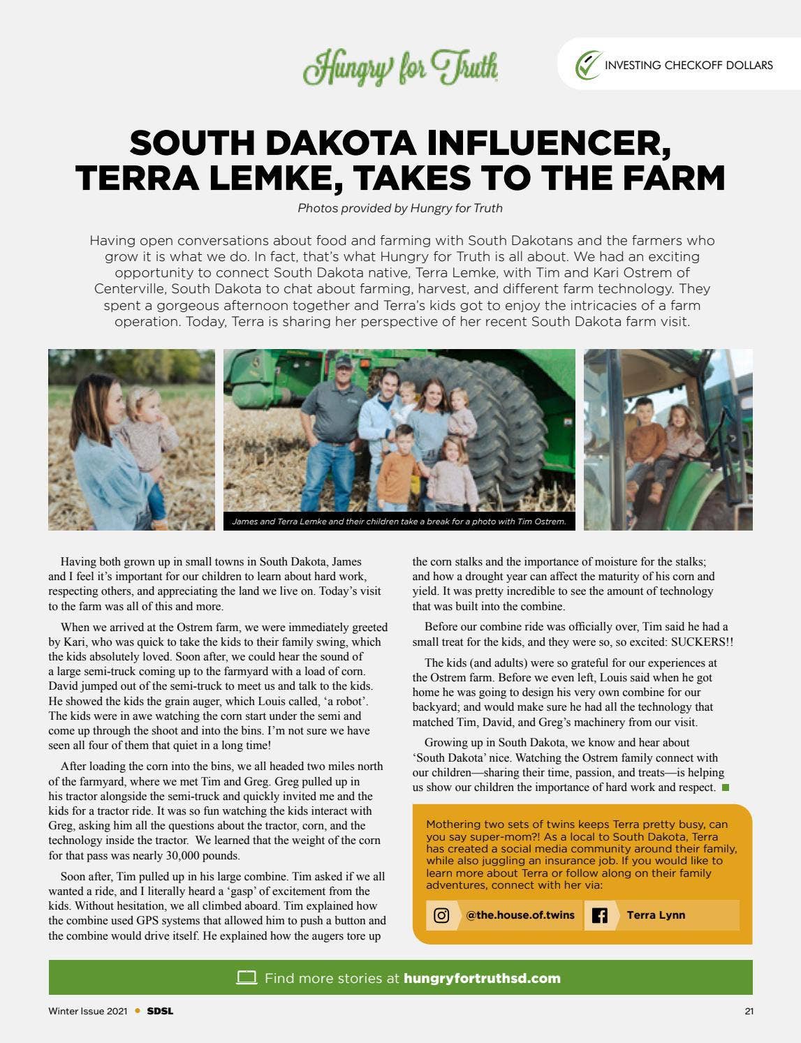 South Dakota Soybean Leader—Winter 2021/2022 by AGE Media and Promotion ...