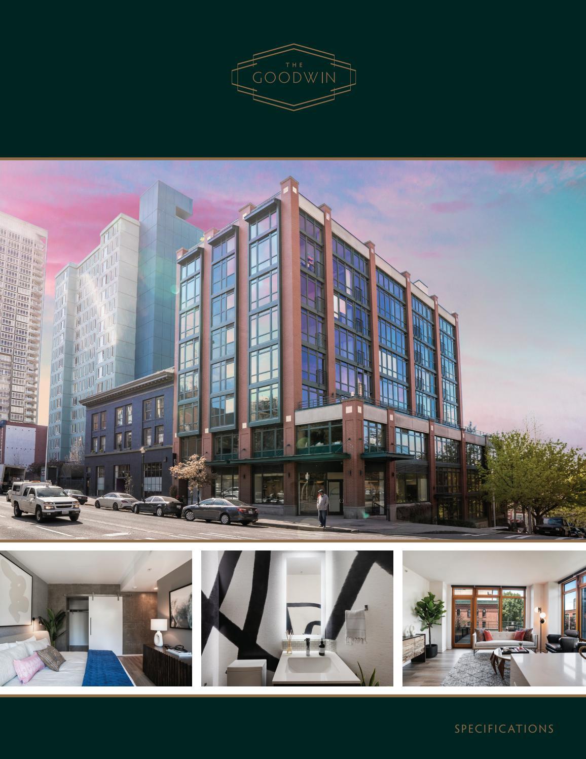 The Goodwin Condominiums - Specifications by Realogics Sotheby's ...