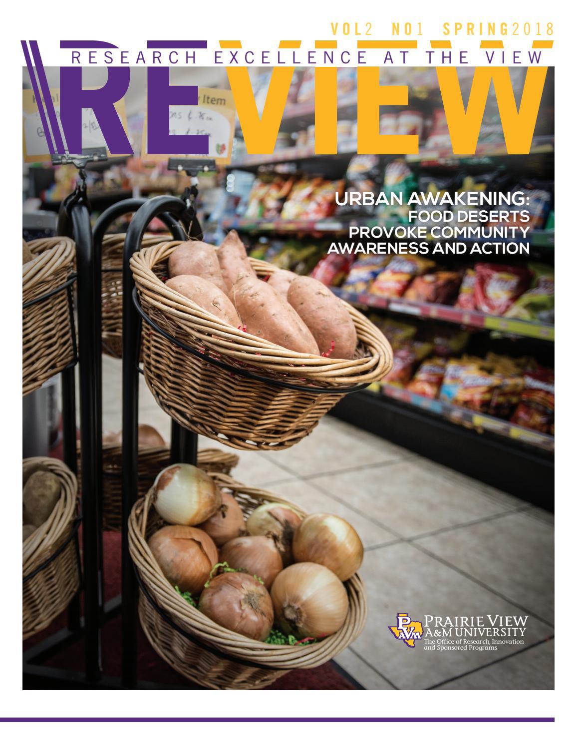 Spring 2018 ReView Magazine- Research & Innovation- Prairie View A&M ...