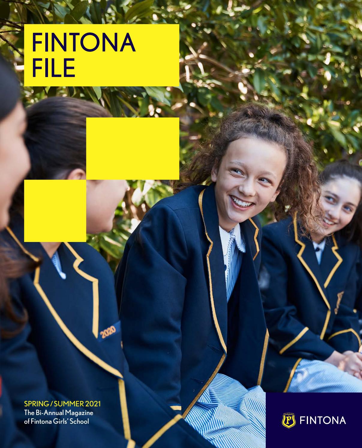 Fintona File | Spring/Summer 2021 by Fintona Girls' School - Issuu