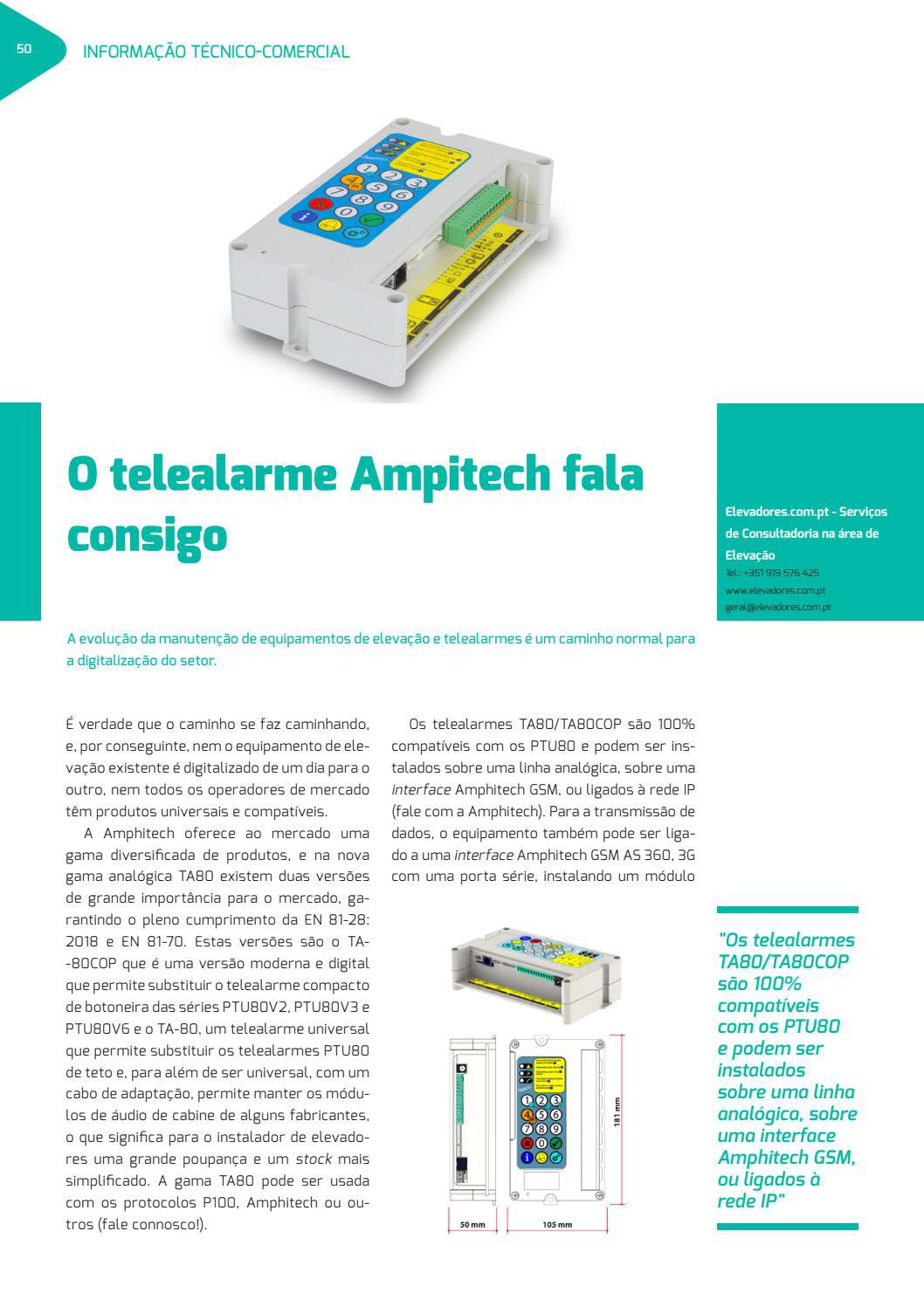 O telealarme Amphitech fala consigo by cie - Issuu