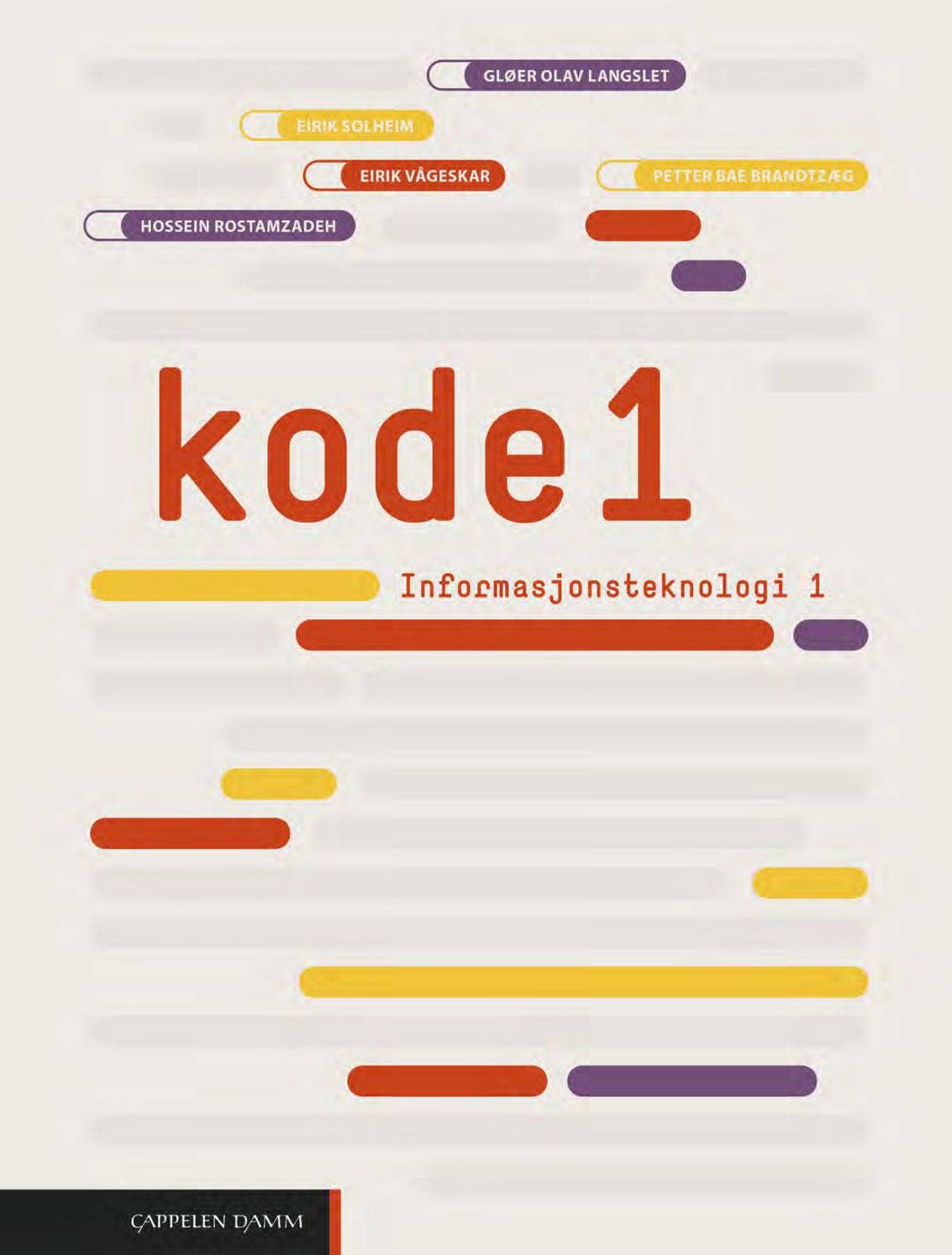 Kode 1 (2021) Informasjonsteknologi 1 (kap. 2 og 5) by Cappelen Damm ...