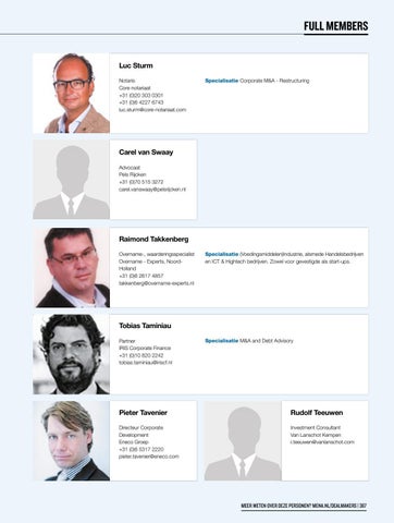 M&A 1000 - 2022 by Sijthoff Media - Cluster Finance & M&A - Issuu